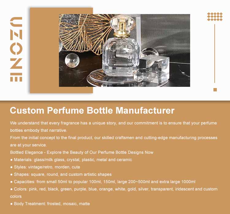 Custom Perfume Bottle Manufacturer, Bulk Fragrance Bottle Wholesale - Uzone Packaging
